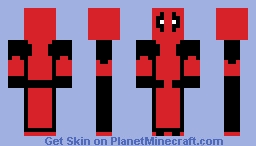 Deadpool Minecraft Skin
