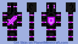 Ender Warrior Minecraft Skin