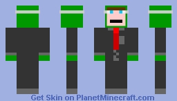 hidden creeper Minecraft Skin