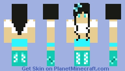 California Girl Minecraft Skin