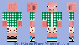 mutant Pigger Minecraft Skin