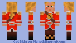 The Red Captain Minecraft Skin