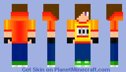 TNT Teen Minecraft Skin