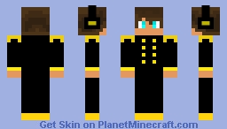 Cool Gold Boy Minecraft Skin