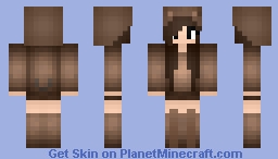 Bear Girl Minecraft Skin