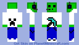slime gamer Minecraft Skin