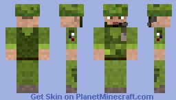 ArmA II RU Soldier Minecraft Skin