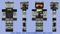 Snow Soldier Minecraft Skin