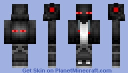 The Red EnderMan Minecraft Skin