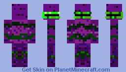 Chomper(from PvZ) Minecraft Skin