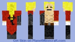 Edward (FullMetal Alchemist) Minecraft Skin
