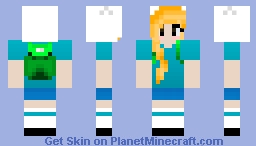 Fiona the Human ||Marshmallow662||AdventureTime Series|| Minecraft Skin