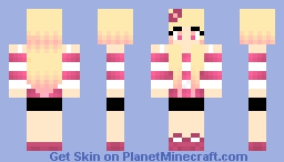 Pink Girl Minecraft Skin