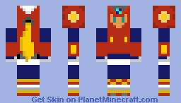 Megaman Zero Minecraft Skin