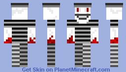 Murder Mime Minecraft Skin