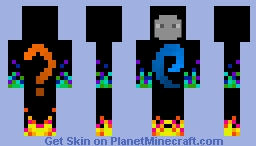 Elemental Man Minecraft Skin