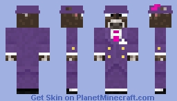 Pimp Cow Minecraft Skin