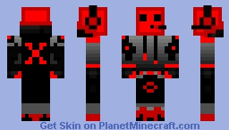 Red Slime Minecraft Skin