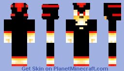 Shadow from sonic Minecraft Skin