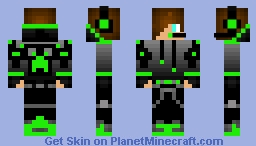 Teenager with a Microphone Minecraft Skin