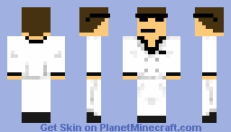 White Suit Agent Minecraft Skin