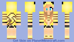 Pika Girl Minecraft Skin