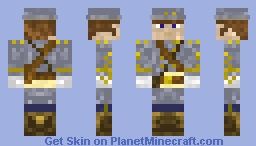 CSA Soldier (Union Soldier Coming Soon!) Minecraft Skin