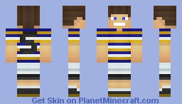 Rugby Player - TheRagingToad REVAMP Minecraft Skin