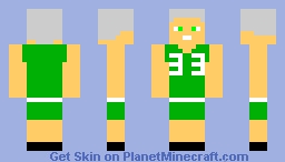 Larry Bird Minecraft Skin
