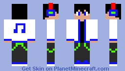 DJ Man Minecraft Skin