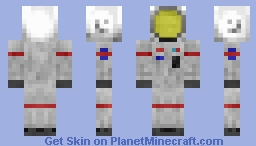 Astronaut Minecraft Skin