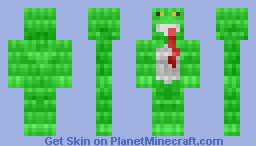 Frog Man Minecraft Skin