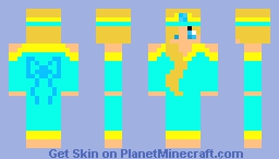 Blue Queen Minecraft Skin