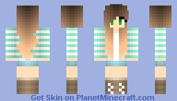 Pastel English Girl Minecraft Skin