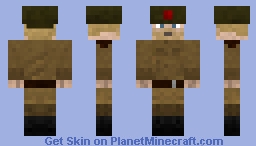 Soviet Soldier Minecraft Skin