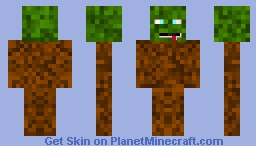 Tree Man Minecraft Skin