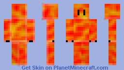 Lava Monster Minecraft Skin