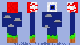 Demon Eye (From Terraria) Minecraft Skin