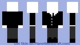 Slender Man Minecraft Skin