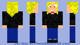 Metalhead Girl Minecraft Skin