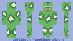 green stain monster Minecraft Skin