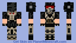 HD Black Ops Trooper Minecraft Skin