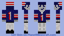 Pat the Patriot (NFL) Minecraft Skin