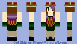 Goth queen Minecraft Skin