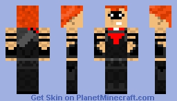 Red Arrow Minecraft Skin