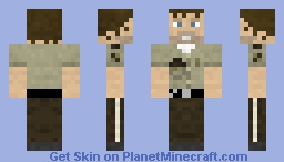 Rick Grimes Minecraft Skin