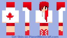 Canadian Girl Minecraft Skin