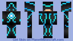 Tron (Blue) Minecraft Skin