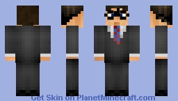 Super Man/Clark Kent Minecraft Skin