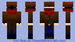 Cloaked Nomad Minecraft Skin